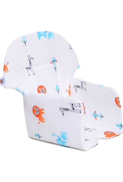 Baby Plus Müslin Mama Sandalyesi Minderi Baby Plus Müslin Mama Sandalyesi Minderi