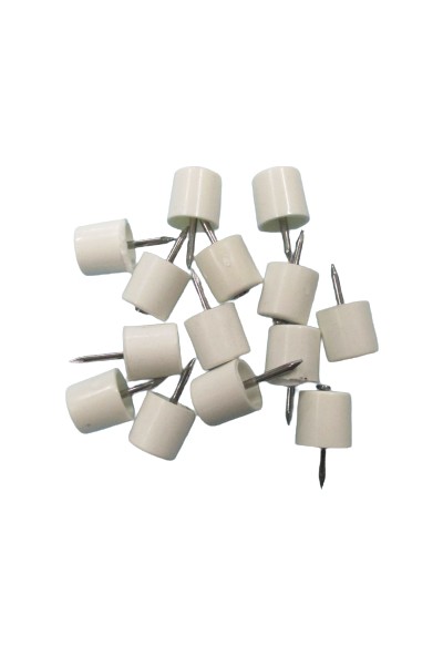 Saneks Çivili Raf Pimi Beyaz (25 Adet)