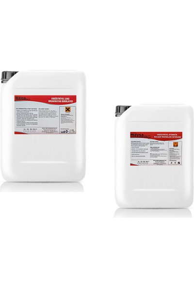 Maysa Endüstriyel Bulaşık Makine Deterjanı 20 kg + Parlatıcısı 20 lt