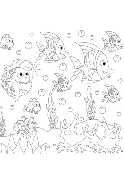 Proll Denizaltı Boyama Kağıdı