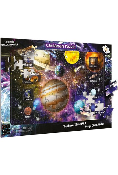 4 Boyut Yayınları Canlanan Gezegenler 72 Parça Puzzle 4 Boyut Yayınları Canlanan Gezegenler 72 Parça Puzzle