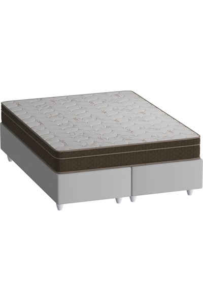 Mobpazar Flora Lux Bamboo Yaylı Yatak 150 x 200 cm