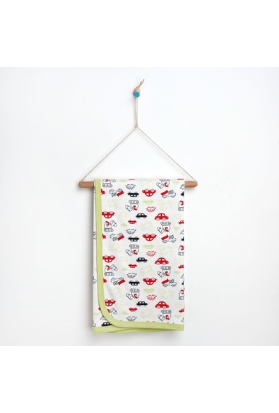 Little Dreams Arabalar 80X80 Çift Katlı Battaniye