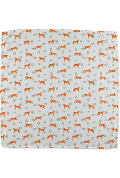 Little Dreams Çift Taraflı Müslin Battaniye Safari