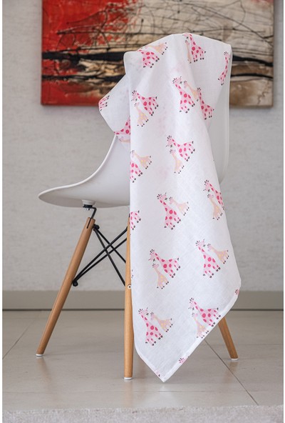 Molly Mollia Desenli Müslin Battaniye