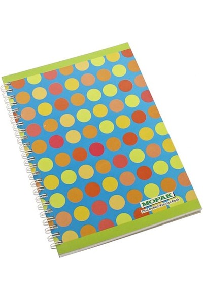 Mopak A5 Kareli 120 Yaprak (Küçük Boy) Karton Kapak Spiralli Okul Defteri (1 Adet) Mopak A5 Kareli 120 Yaprak (Küçük Boy) Karton Kapak Spiralli Okul Defteri (1 Adet)