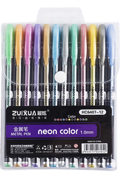 Zuixua Neon Renkli Kalem Marker 1.0mm (Yurt Dışından)