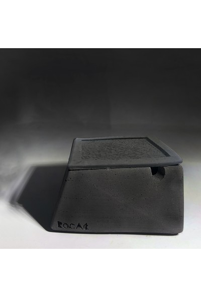 RocArt Home Beton Metrik Kül Tablası (Antrasit)