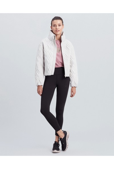 Skechers W All Branded Jacket Kadın Gri Mont - S212014-043 Skechers W All Branded Jacket Kadın Gri Mont - S212014-043