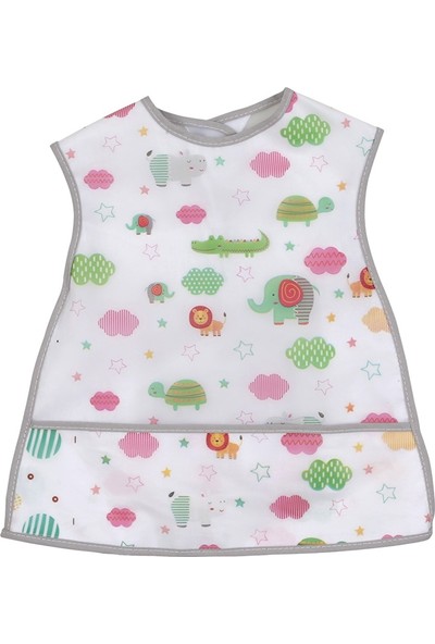Baby Me Aktivite Önlük Beyaz