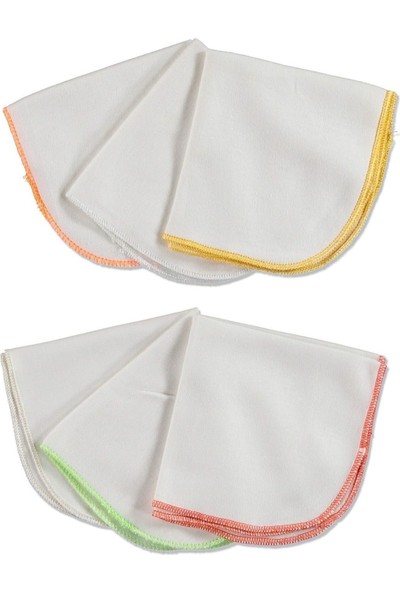 Hello Baby Bebek Penye Ağız Mendili Interlok 6'lı