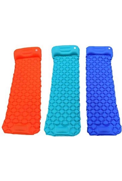 Upland Airmat Dahili Pomlalı ve Yastıklı Şişme Mat Mavi Upland Airmat Dahili Pomlalı ve Yastıklı Şişme Mat Mavi