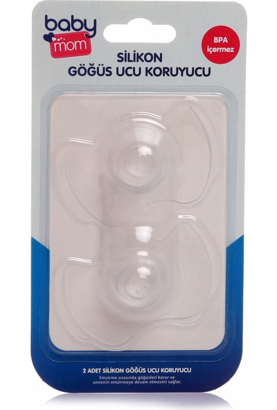 Baby Mom Silikon Göğüs Ucu Koruyucu Set