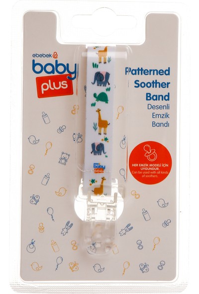 Baby Plus Desenli Emzik Bandı