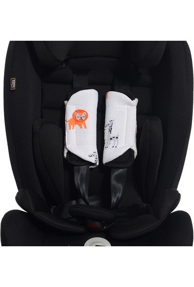 Baby Plus Müslin Emniyet Kemeri Pedi 2'li Baby Plus Müslin Emniyet Kemeri Pedi 2'li