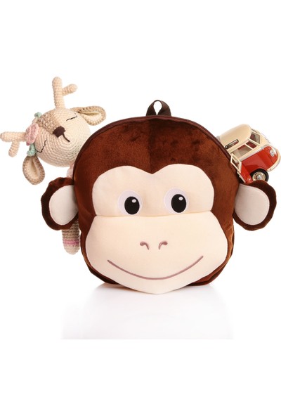 Fatoş Maymun Bebek ve Çocuk Sırt Çantası