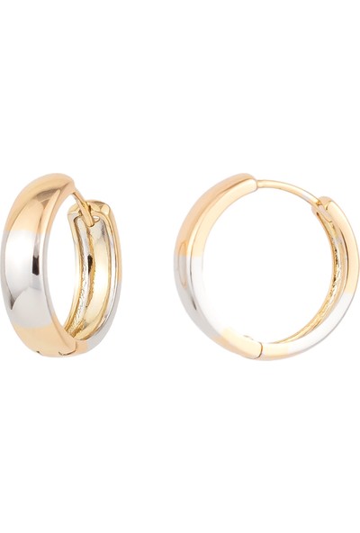 Uslada Bijoux House Uslada Küçük Halka Küpe - Çift Renk