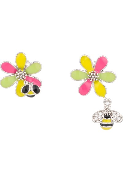 Uslada Bijoux House Uslada Arılı Çiçek-Böcek Küpe