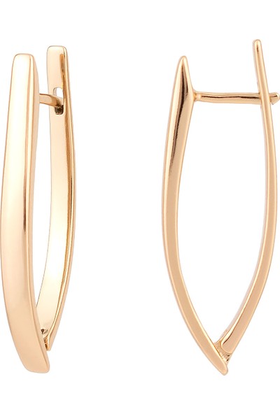 Uslada Bijoux House Uslada Mekik Küpe Altın Renk