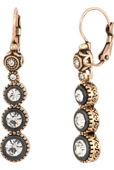 Uslada Bijoux House Uslada Elmas Montür Tria Küpe