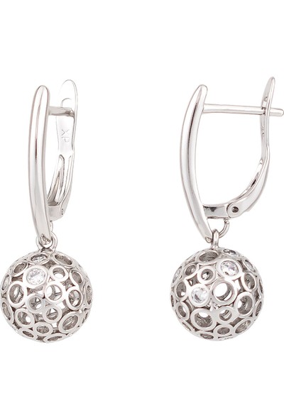 Uslada Bijoux House Uslada Sallantılı Top Kafes Küpe