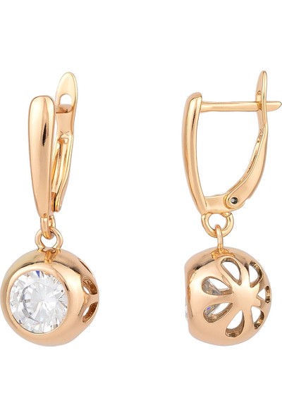 Uslada Bijoux House Uslada Bohem Sallantılı Top Küpe