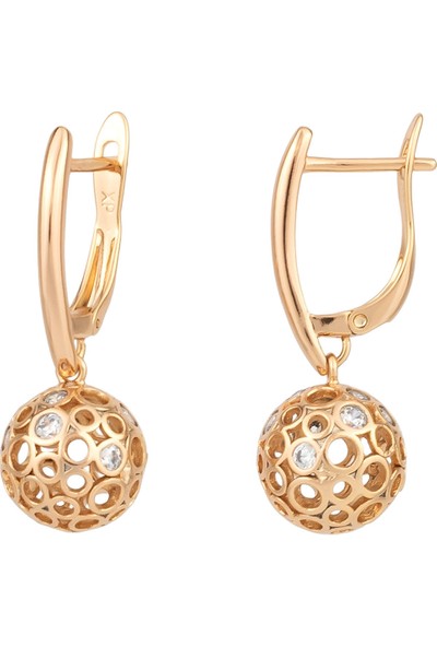 Uslada Bijoux House Uslada Sallantılı Top Kafes Küpe