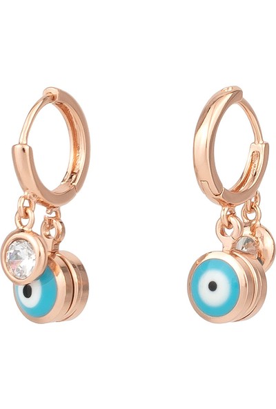 Uslada Bijoux House Uslada Nazar Boncuklu Halka Küpe