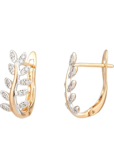 Uslada Bijoux House Uslada Bahar Dalı Zirkon Küpe