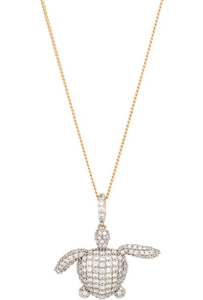 Uslada Bijoux House Uslada Caretta Zirkon Kaplumbağa Kolye