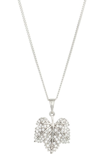 Uslada Bijoux House Uslada Asma Yaprağı Zirkon Kolye Uslada Bijoux House Uslada Asma Yaprağı Zirkon Kolye