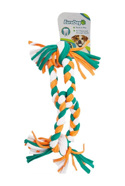 Eurodog Köpek Diş Ipi 2 Halka 35CM (Tur-Yeş-Bey) Eurodog Köpek Diş Ipi 2 Halka 35CM (Tur-Yeş-Bey)