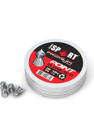 Asyaink Sport Premium Point Pellet 4.5 mm - 250 Adet Asyaink Sport Premium Point Pellet 4.5 mm - 250 Adet