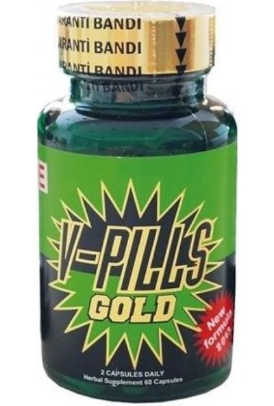 V-PLS V-Pills Gold Bitkisel Kapsül V-PLS V-Pills Gold Bitkisel Kapsül