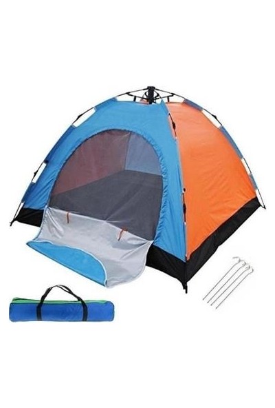 Kastore Otomatik Kurulumlu Kamp Çadırı 4-5 Kişilik (200X200) Kastore Otomatik Kurulumlu Kamp Çadırı 4-5 Kişilik (200X200)