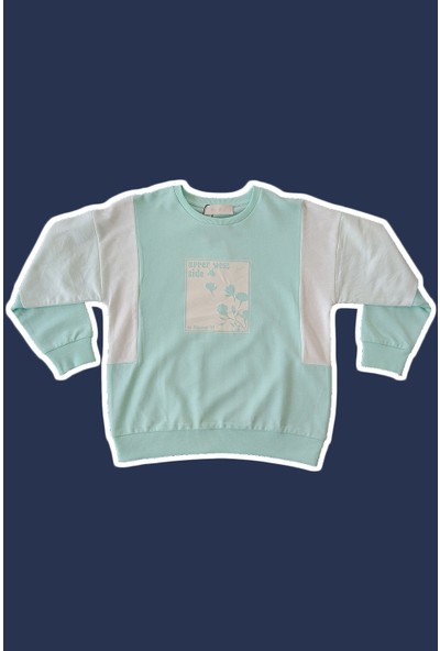 İandb Giyim Basic Baskılı Kız Çocuk Sweatshirt Cally İandb Giyim Basic Baskılı Kız Çocuk Sweatshirt Cally
