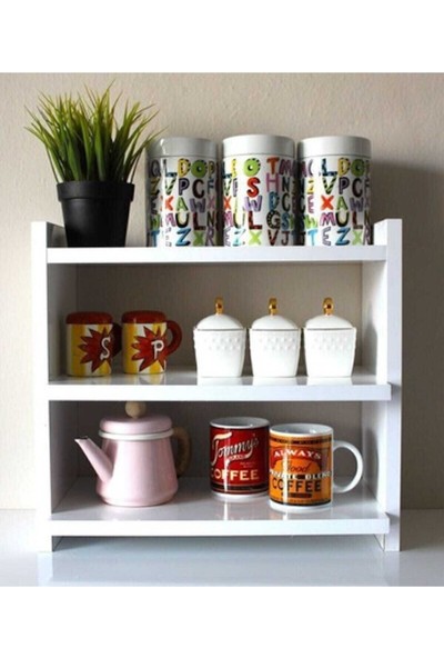 Venone Tezgah Üstü Çok Amaçlı Raf Duvar Rafı
