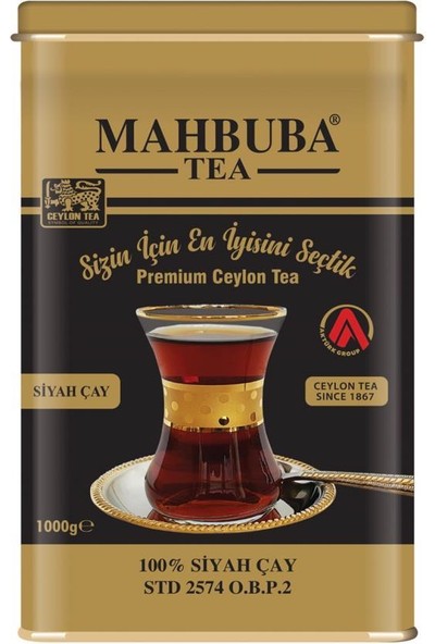 Mahbuba STD 2574 Premium Ceylon ( Seylan ) Siyah Çay 1kg Mahbuba STD 2574 Premium Ceylon ( Seylan ) Siyah Çay 1kg