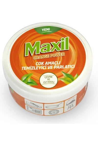 Maxil Orange Power Çok Amaçlı Temizleyici ve Parlatıcı 300 gr