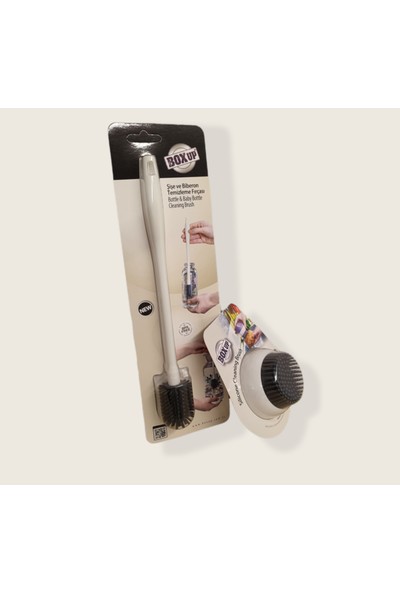 AYYBUU Box Up Biberon Temizleme Fırçası ve Temizlik Fırçası 2'li Set