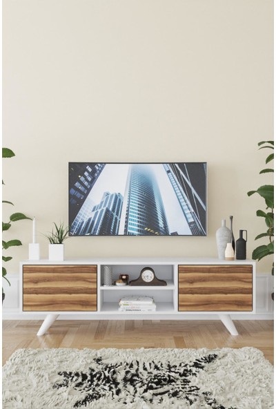 Kzy Mobilya Romeo Tv Sehpası Ceviz