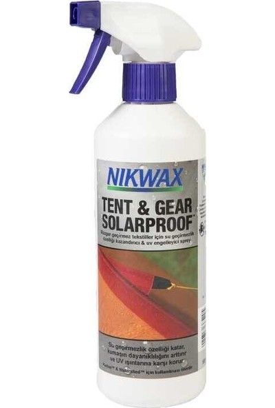 Nikwax Nıkwax Tent And Gear Solar Proof Çadır ve Ekipman Koruma Spreyi Mor Nikwax Nıkwax Tent And Gear Solar Proof Çadır ve Ekipman Koruma Spreyi Mor
