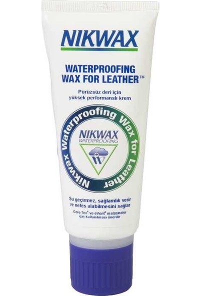 Nikwax Nıkwax Waterproofing Wax For Leather Cream Derilere Su Geçirmezlik Sağlayan Cila Beyaz Nikwax Nıkwax Waterproofing Wax For Leather Cream Derilere Su Geçirmezlik Sağlayan Cila Beyaz