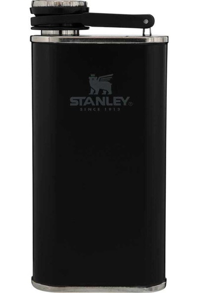 Stanley Klasik Paslanmaz Çelik Cep Matarası Siyah 0.23 Lt