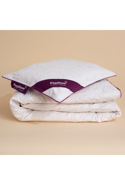 Papillow Baby Duvet Kaz Tüyü Yastık Yorgan Set Soğutucu Etkili