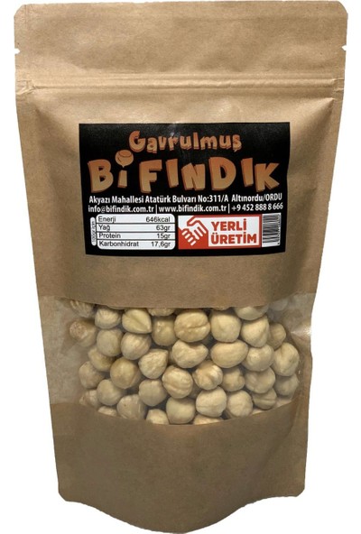 Bi Fındık Kavrulmuş İç Fındık 80 gr