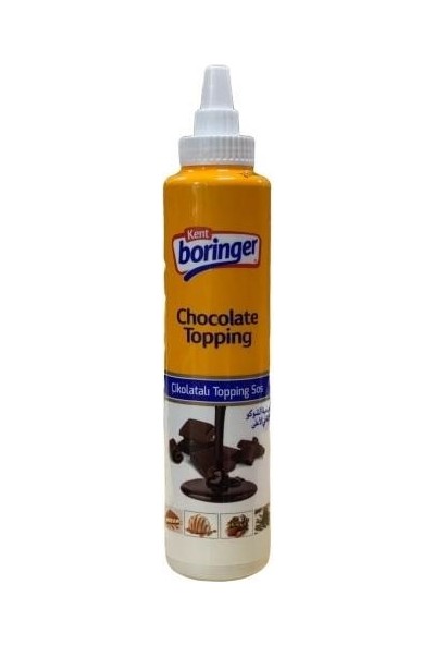 Kent Boringer Çikolatalı Topping Sos 300 gr Kent Boringer Çikolatalı Topping Sos 300 gr