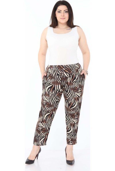 Modayız Zebra Esnek Pantolon 5A-0982 Modayız Zebra Esnek Pantolon 5A-0982