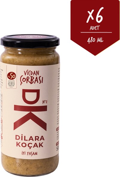 Dilara Koçak No:2 Vicdan Çorbası İlikli Kemik Sulu ( 6 Adet )
