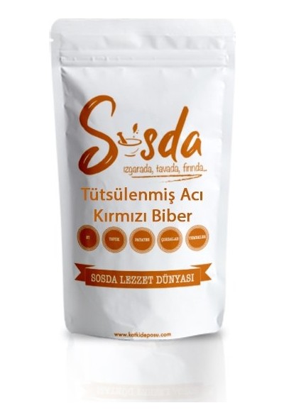 Sosda Tütsülenmiş Acı Kırmızı Biber Sosda Tütsülenmiş Acı Kırmızı Biber